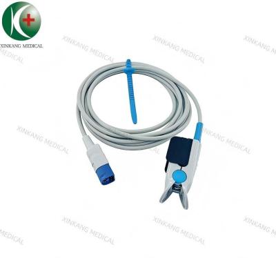 China Compatible HP 8  Pin Direct Spo2 Sensor Adult Finger Clip 2.8M for sale