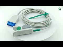 compatible ge 11 pin  direct spo2 sensor adult finger clip 2.8m