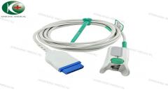 Watch:Compatible GE 11 Pin  Direct Spo2 Sensor Adult Finger Clip 2.8M