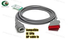 Watch:Compatible GE 11Pin IBP cable to Edward