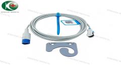 Watch:Compatible HP 8 Pin Direct Spo2 Sensor Adult Ear Clip 2.8M
