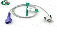 Watch:Compatible Nellcor 9 Pin Spo2 Sensor  Adult Finger Clip