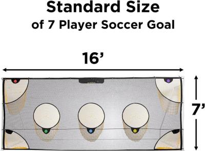 Cina Obiettivo privo di nodi netto dell'angolo di scopo di calcio della prova di calcio UV della sostituzione in vendita