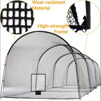 China 600D PU Softball Pitching Screen Customized Color Baseball Practice Net for sale