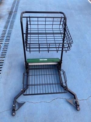 Cina Ruote su misura del canestro del carretto dell'OEM del falciatore del collettore della pallina da tennis di colore in vendita