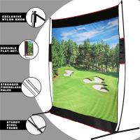 China High Durability Fiberglass Golf Hitting Practice Net Durable Long Frame for sale