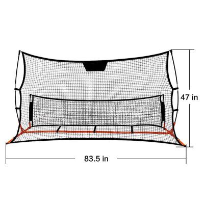 China Het Voetbal van glasvezelrod replacement football net lightweight Opleidingsmateriaal Te koop
