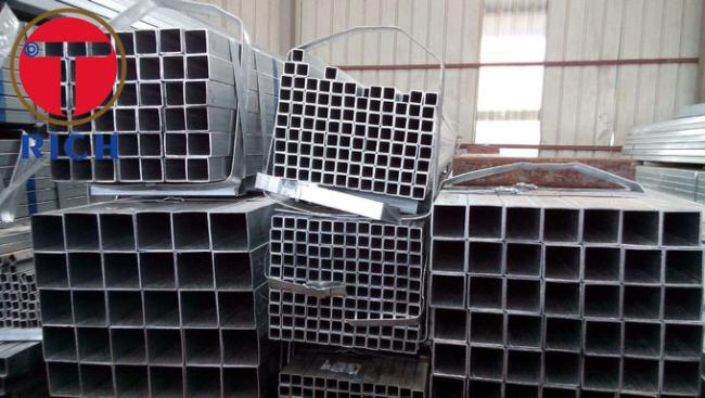 Hot Dip Welded Stainless Steel Welded Tube Rectangular For Construction Structure