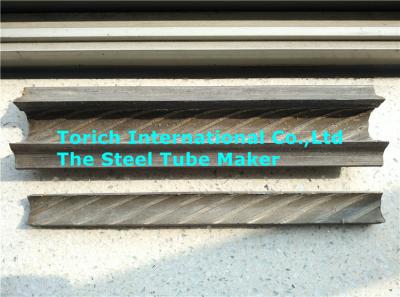 China Painted Rifle Seamless Carbon Steel Pipe With Fin On Two Sides for sale