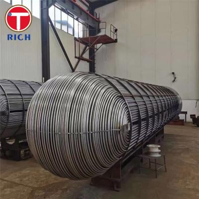 China ASTM A688 304 Gesweisd austenitisch roestvrij staal buis voor voedingswaterverwarmer warmtewisselaar Te koop