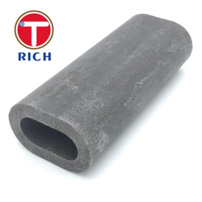 China Non Alloy Oval Special Steel Pipe Custom Flat Sided Cold Rolled Steel Tube for sale