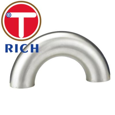 中国 Asmeの標準的なB16.9喧騒2605のステンレス鋼の肘等しい形180度の 販売のため