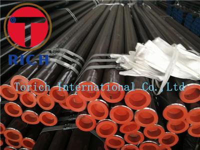 China Round Erw Q235 Welded Steel Tube , Black Painted Erw Steel Pipe Gb/t9711-2011 Psl1 for sale
