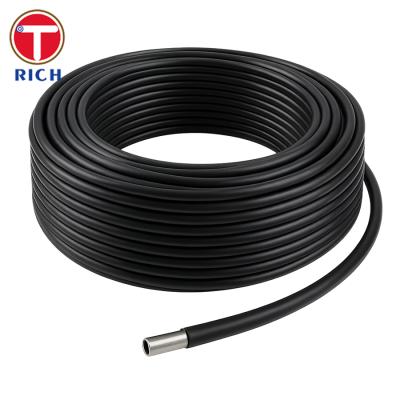 China 316L Plastic Coated Tubing Stainless Steel Coil For Seawater Desalination Project for sale