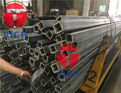 China Square / Rectangular Precision Steel Pipe With Galvanized Coated Astm A106 for sale
