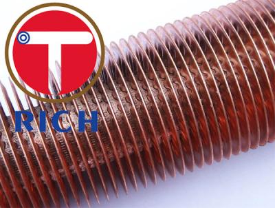 China C10200 Cold Drawn Seamless Low Fin Tube For Boiler And Heat Exchanger for sale