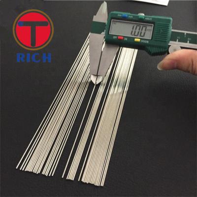 China forma redonda do diâmetro fino de aço inoxidável do tubo 304 316 capilar para a indústria alimentar à venda