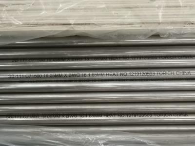 China tubo de la aleación de cobre de 914m m ASTM B111 C71500 en venta