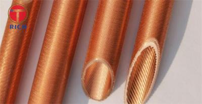 China Air Conditioning Evaporator Condenser Tube Copper 12.7mm C1100 C11000 for sale