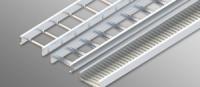 China Large Span Hot-Dipped Galvanized Ladder Cable Tray for Versatile Cable Management for sale