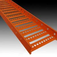 China Max.Working Load According to Size Engineering and Construction Powder Coated Perforated Cable Tray for sale