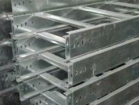 China Custom Size Electro-Galvanized Cable Ladder OEM Customized Cable Support System with Hole for sale