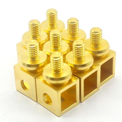 China Micro Machining Brass CNC Turned Parts Precision 6061 6063 Aluminum Mechanical Parts for sale