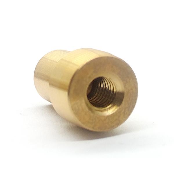 Quality Gold Plated CNC Machining Turning Parts Brass Machined Components Terminal for sale