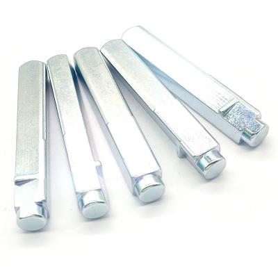 China Blue White Zinc Plated Parts 303 304 Stainless Steel Machining Parts for sale