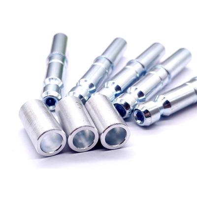 China OEM Precision CNC Machining Services Aluminum Bushing Steel Dowel Pins With Surface Finishing for sale