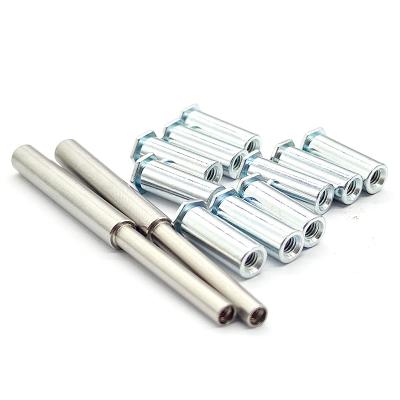 China Custom Zinc Plated Hexagonal Threaded Standoff Inserts CNC Machining 0.01mm Tolerance for sale