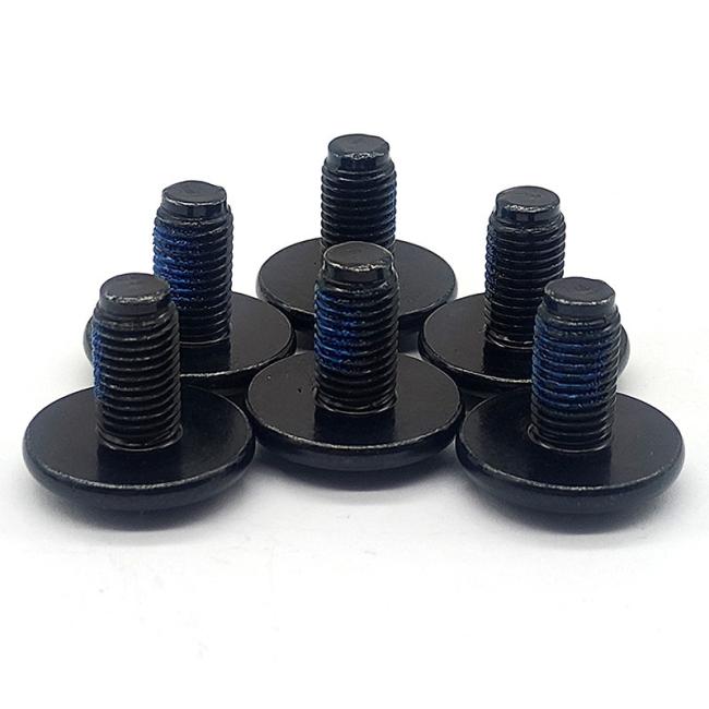 Micro machining sample of lock machine screw