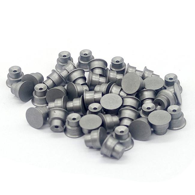 Multiple barrel nuts arranged by size from M3 to M10