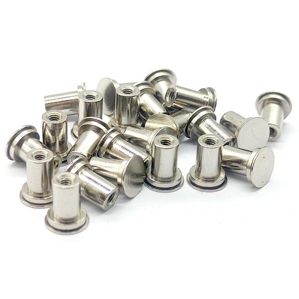 Quality Stainless Steel Flat Head Rivets Anodized Precision Machining Custom Parts for sale