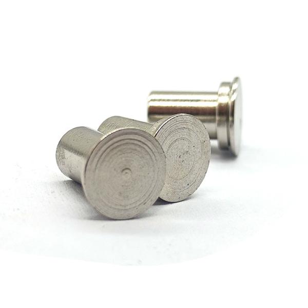 Quality Stainless Steel Flat Head Rivets Anodized Precision Machining Custom Parts for sale