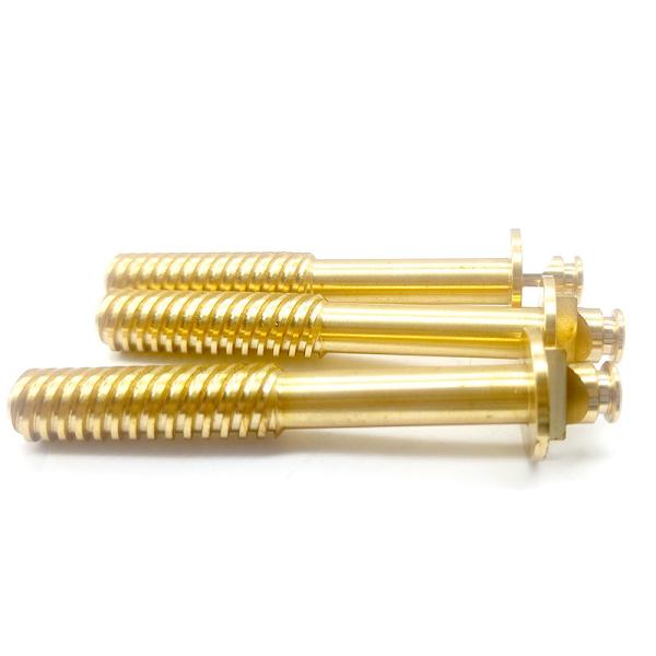 Quality CNC Machining Brass Metal Pin 0.01mm Tolerance For Automation ISO9001 Certified for sale