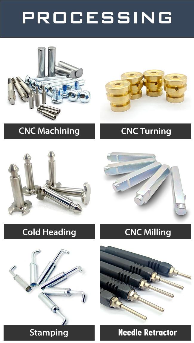 Custom CNC milling part M4 stainless steel bolt