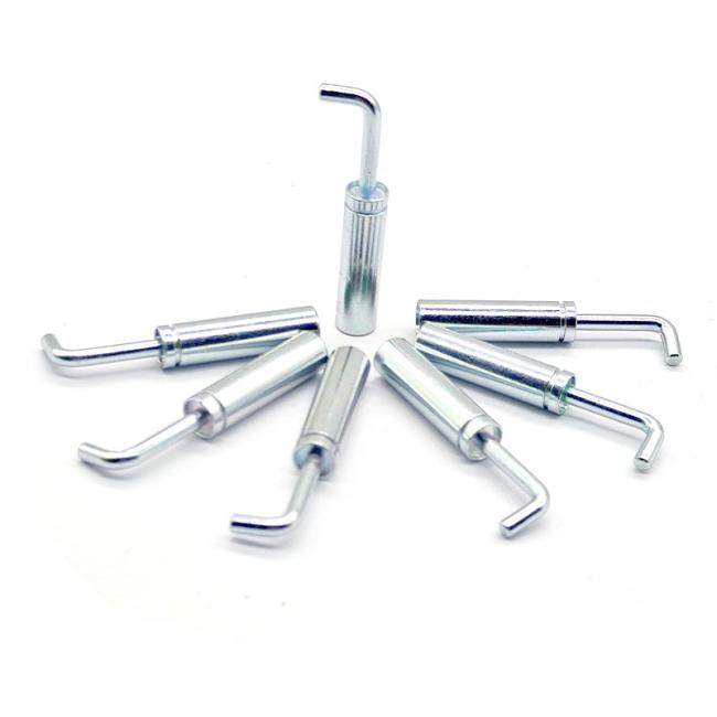 Precision machined parts with different surface treatments