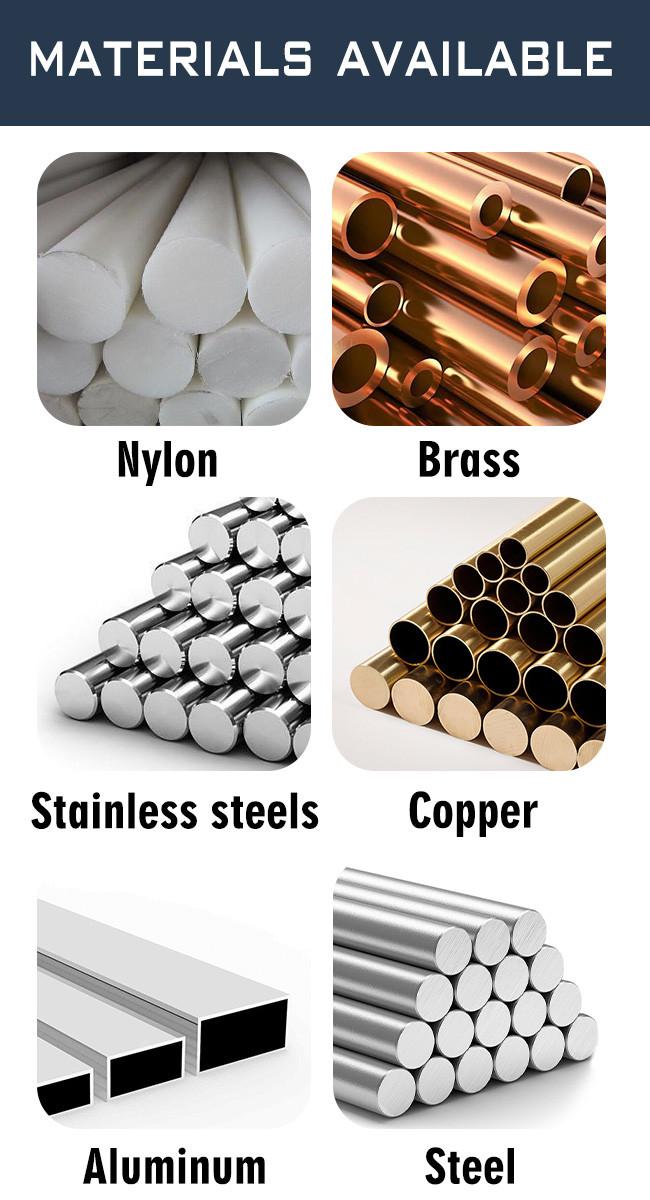 Custom copper machining parts