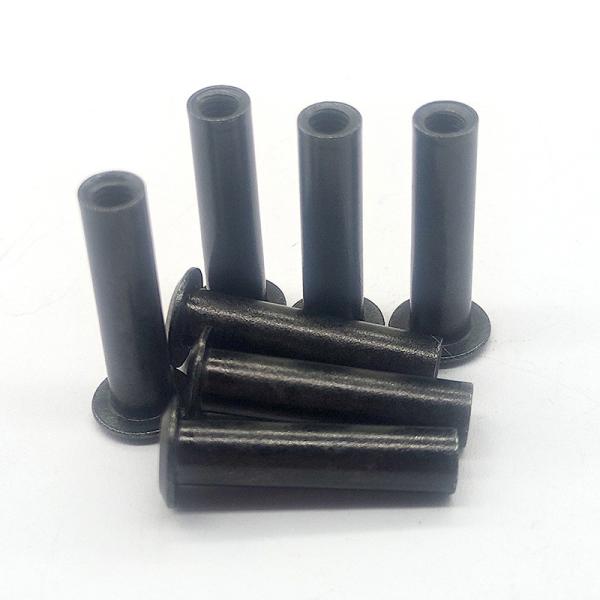 Quality M4 CNC Milling Parts Black Aluminum Threaded Standoffs Waterproof for sale