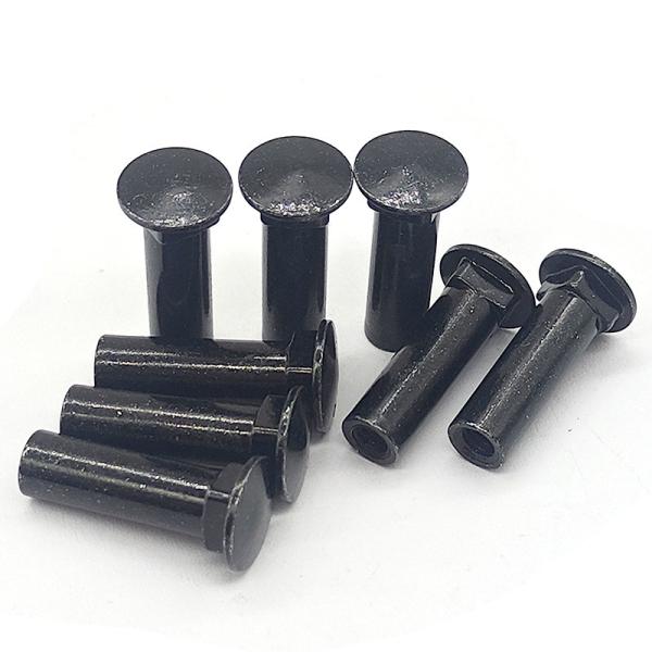 Quality Black Flat Head Aluminum Rivets M2 M3 M6 M8 M10 M12 Round Head Aluminum Rivets for sale