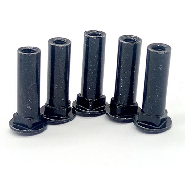 Quality Black Flat Head Aluminum Rivets M2 M3 M6 M8 M10 M12 Round Head Aluminum Rivets for sale