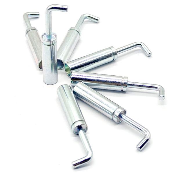 Quality Customized Zinc Plating Copper Stamping Parts Galvanized Sheet Metal Bending for sale