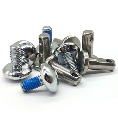 China Silver Multi Purpose Cold Headed Screws 0.01mm Tolerance Mechanical Shaped Bolts for sale