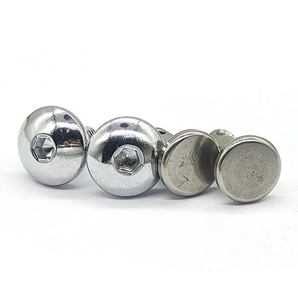 Quality Silver Multi Purpose Cold Headed Screws 0.01mm Tolerance Mechanical Shaped Bolts for sale
