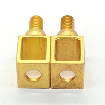 China Automotive Custom Made CNC Parts Polishing Turned Brass Components High Precision for sale