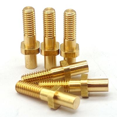 China Custom Precision Brass CNC Parts Polishing / Coating Surface Brass Turning Parts for sale