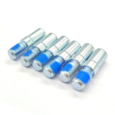 China OEM CNC Machining Zinc Plated Screws M2 M3 M4 Anti Loosening Screws for sale