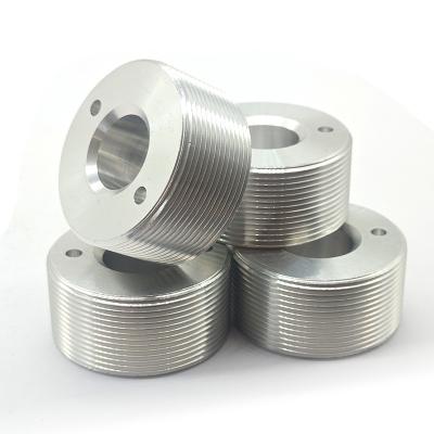 China Customized CNC Carbon Steel Parts Silver CNC Precision Components Multi Purpose for sale