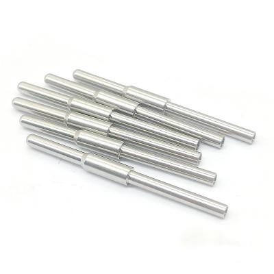 China Precision Stainless Brake Shaft Pin Threaded Stainless Steel Stop Rod 5×58.5mm Machined Dowel Component for sale